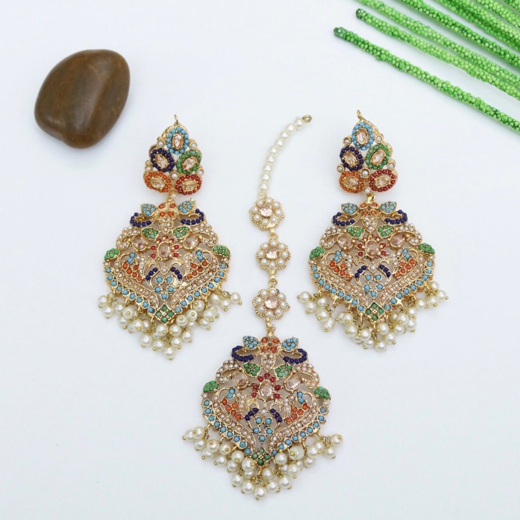 Earrings & Teeka