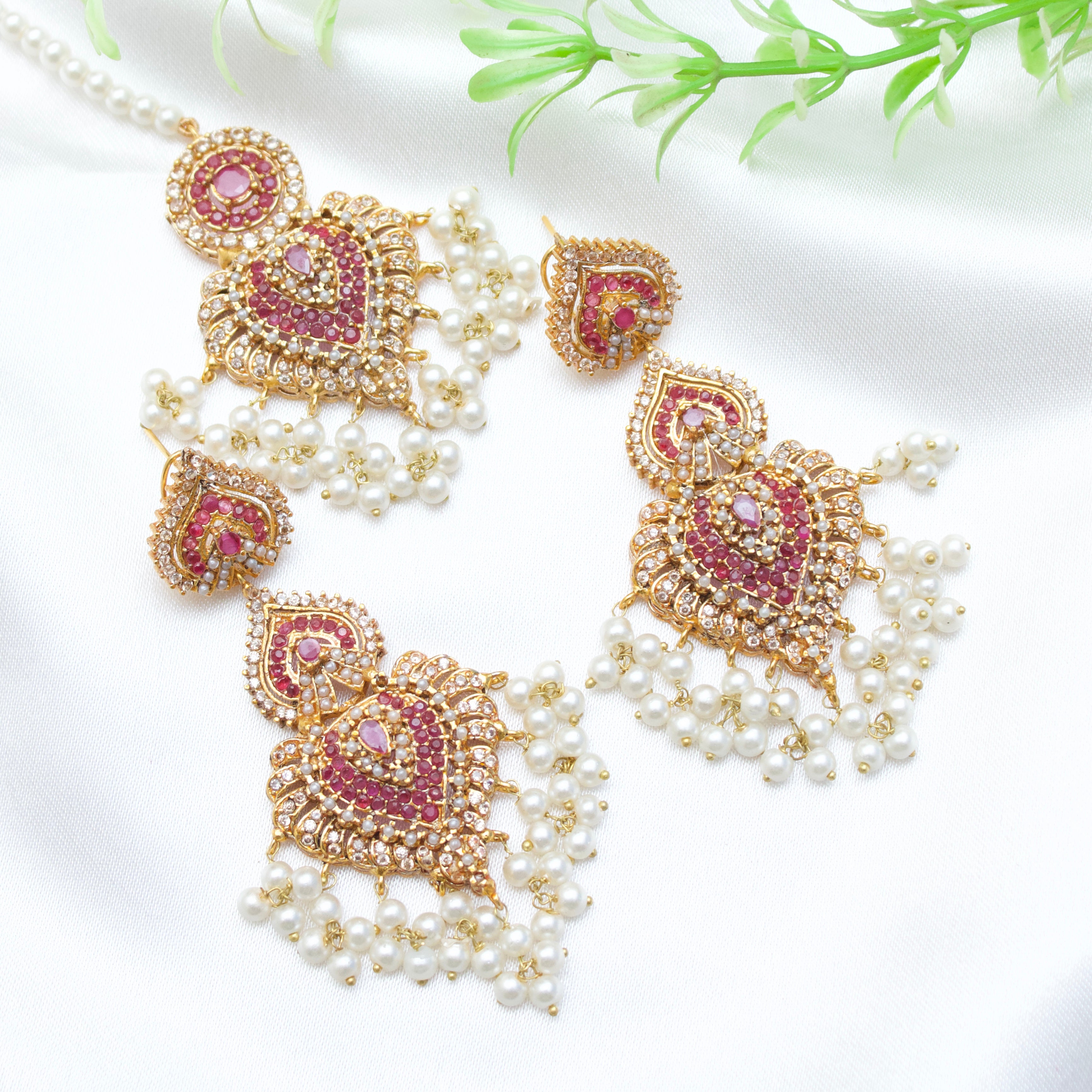 Earrings & Teeka